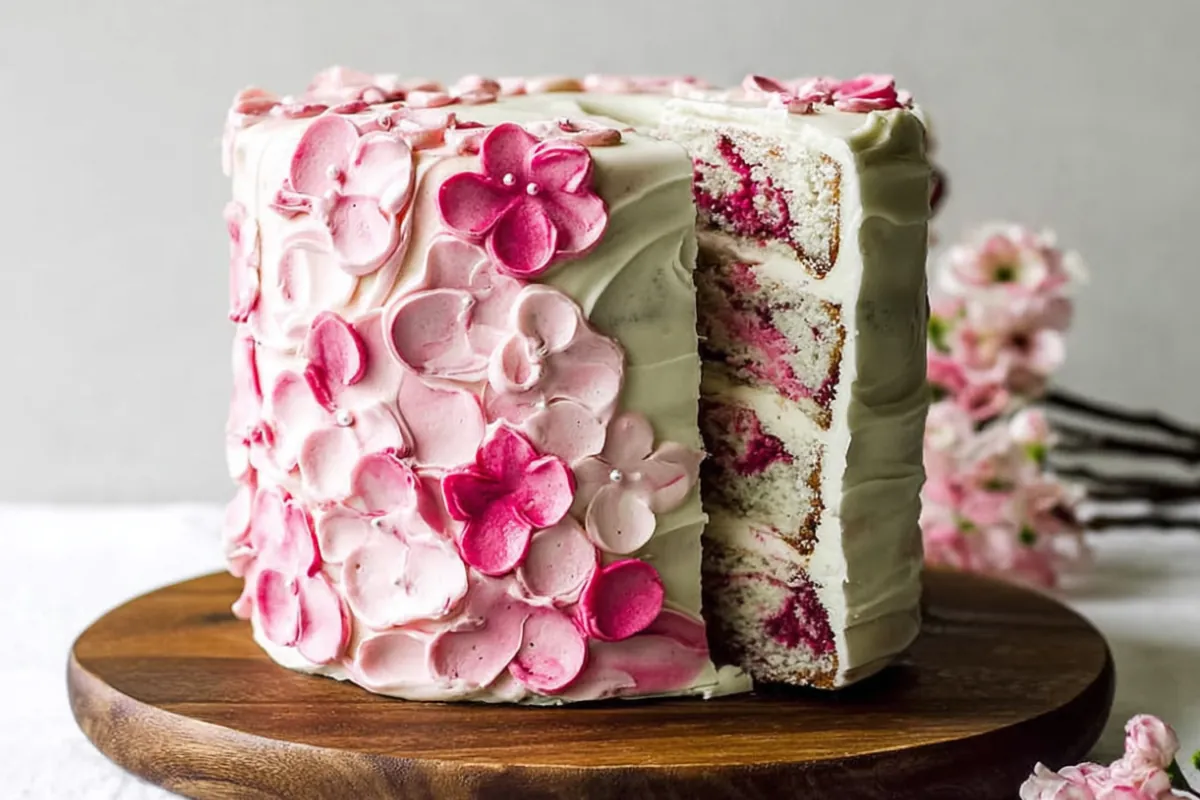 Cherry Blossom Cake Recipe – Stunning Spring Favorite