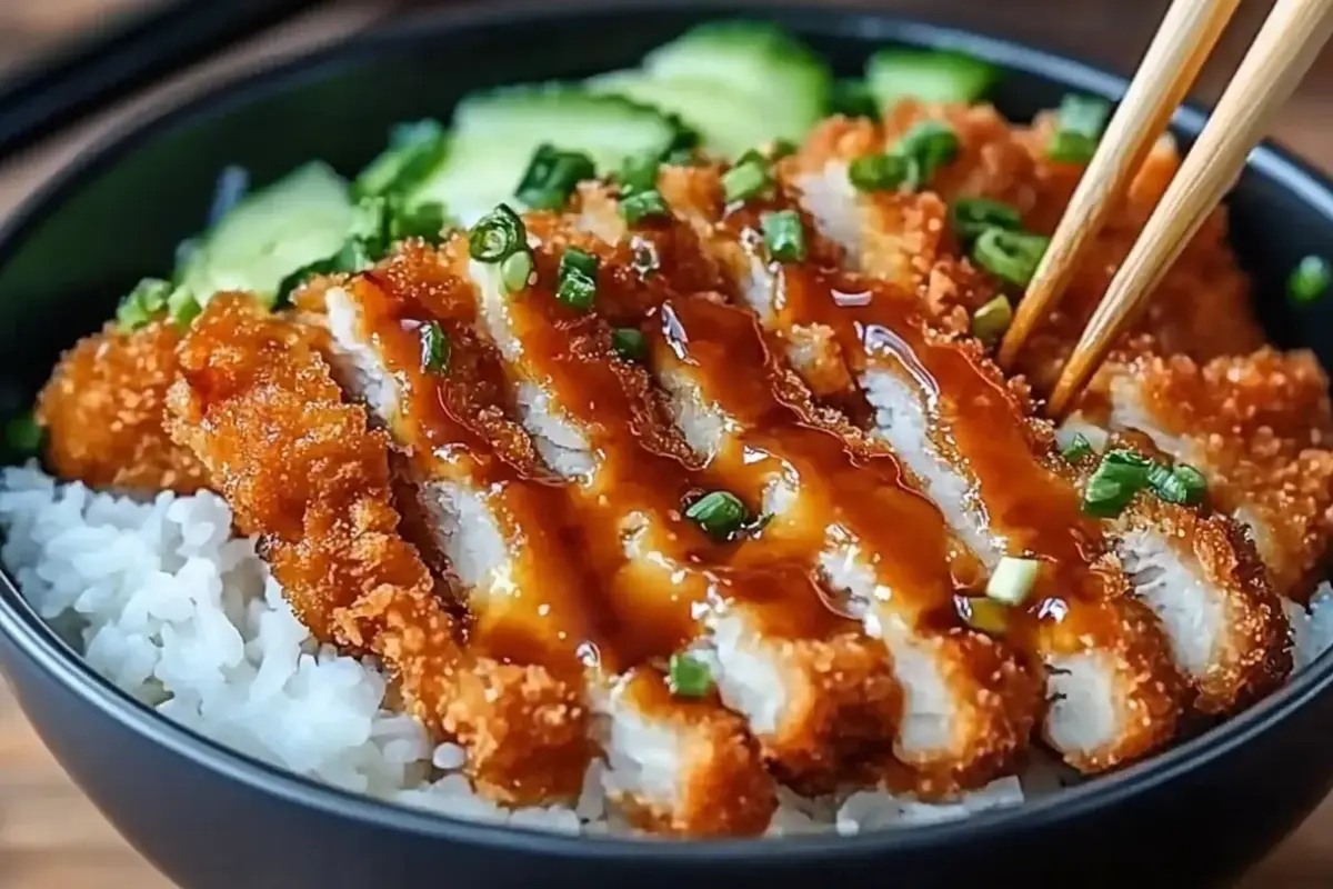 Japanese Katsu Bowls with Sauce – 1 Ultimate Crispy Favorite